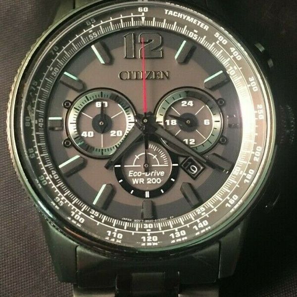 Citizen B620-S111421 Men's Watch Black Dial Eco Drive Analog | WatchCharts