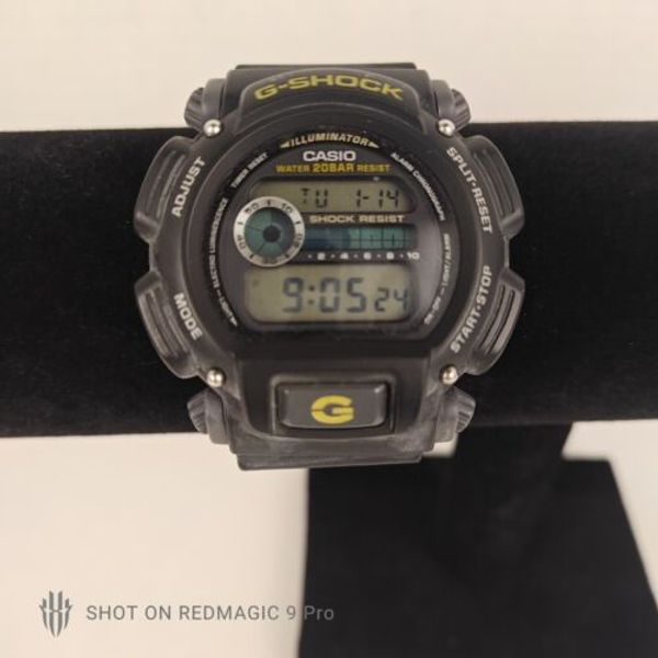 Casio G Shock Digital Wrist Watch 3232 Running DW-9052 Yellow Letter ...