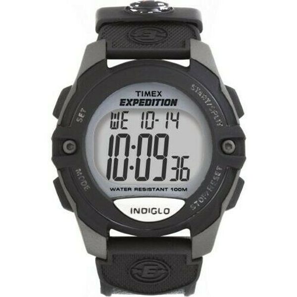 Timex T40941, Men's "Expedition" Chronograph Digital Watch, Indiglo, Alarm | WatchCharts Marketplace