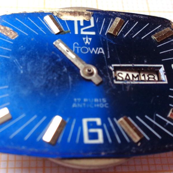 Older Manual Winding Movement Stowa Movement Durowe INT 21600 Faulty ...