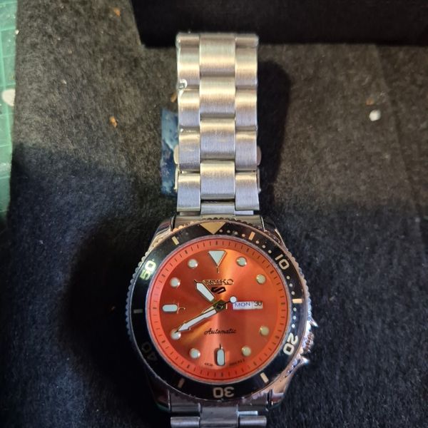Seiko Orange Faced Watch | WatchCharts Marketplace