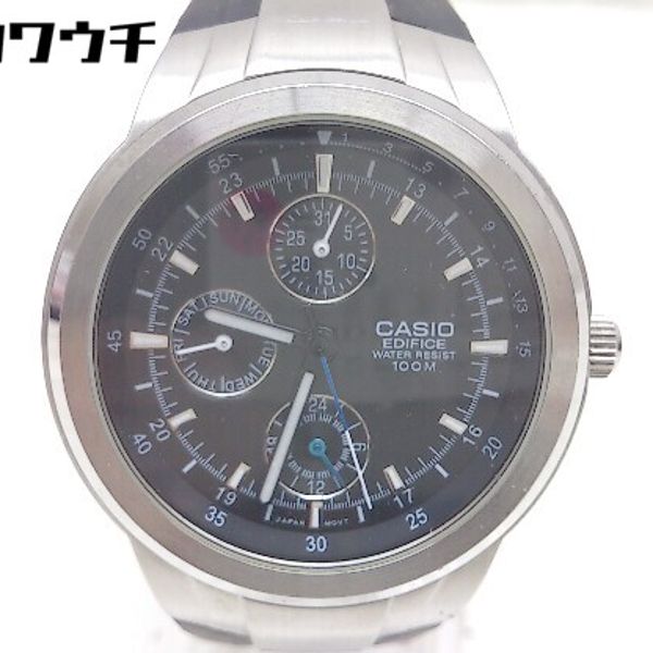 CASIO Casio EDIFICE EF-305 quartz type 3-needle analog operation ...