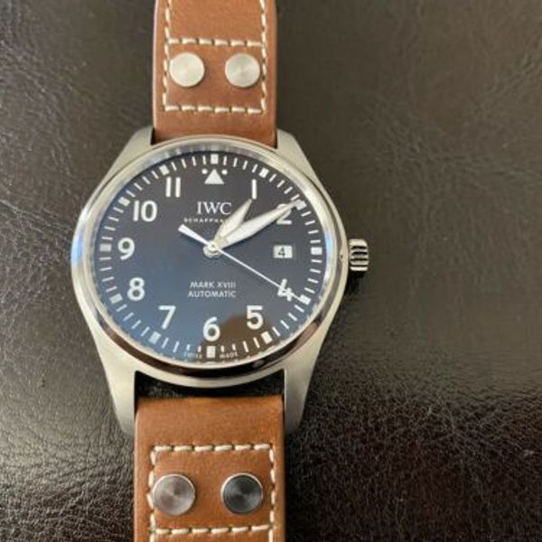 IWC Pilot Mark XVIII Edition Automatic Brown Dial Men's Watch IW327003 ...