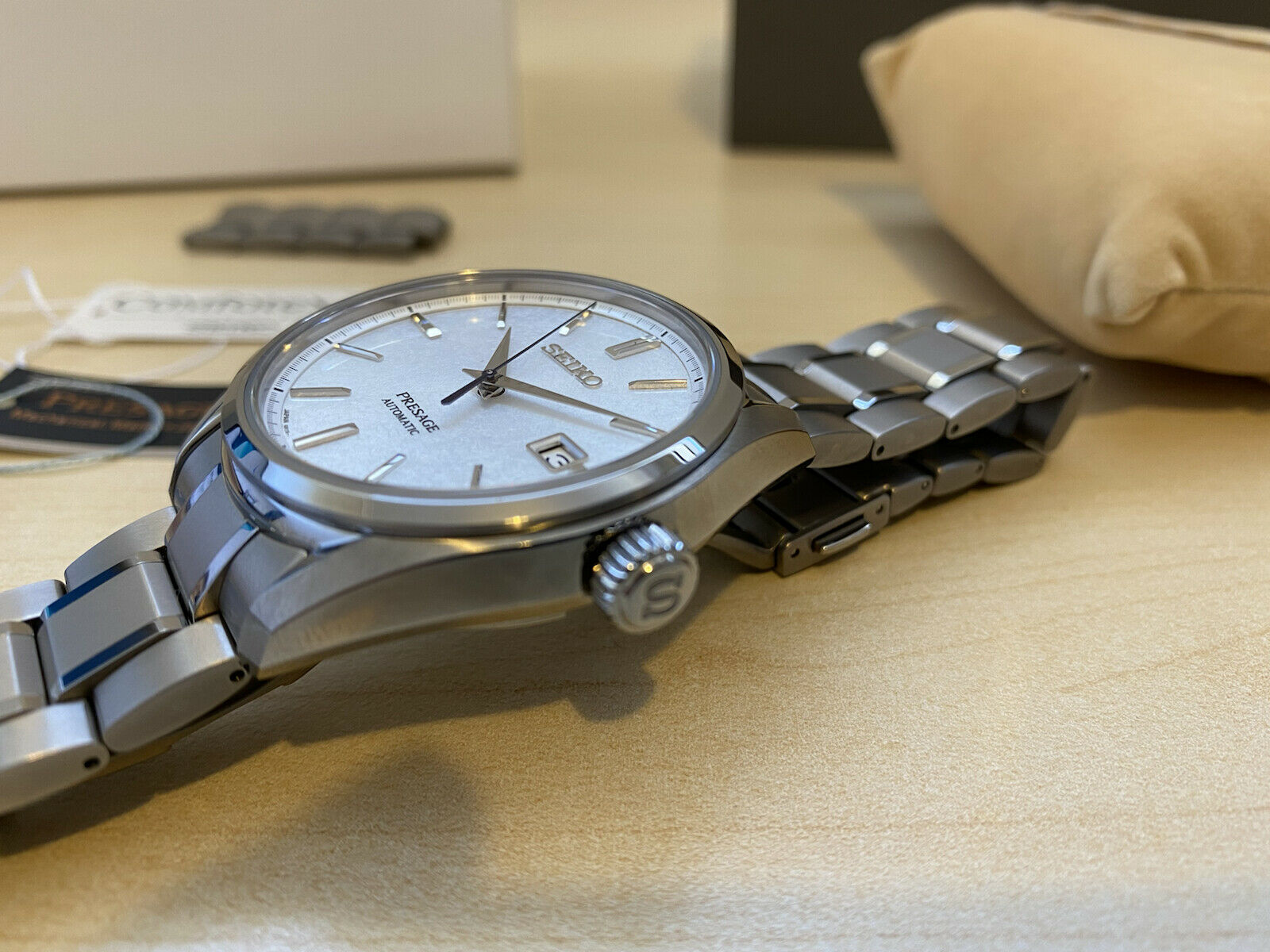 Seiko Presage SARX055 aka 'Grand Seiko Baby Snowflake' | WatchCharts