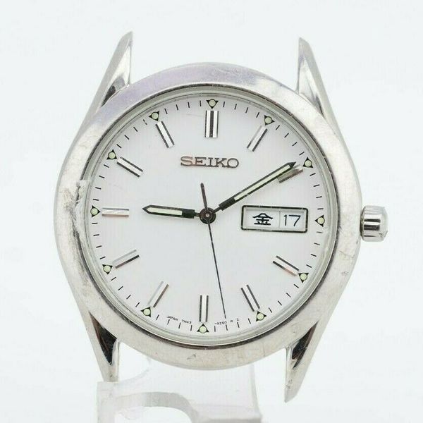 Vintage Seiko Analog Quartz Watch DayDate Kanji 7N43-9080 JDM Japan ...
