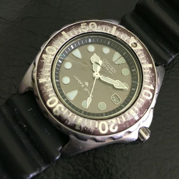 Vintage Citizen Eco-Drive Diver's 200m 7878 S012775 | WatchCharts ...