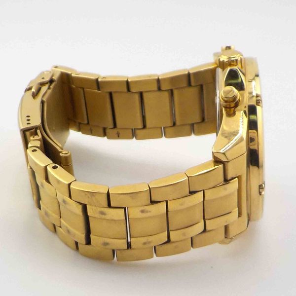 BULOVA GOLD-TONE DIAMOND CHRONOGRAPH DIAL MEN'S 42MM WATCH 97D126 $595. ...