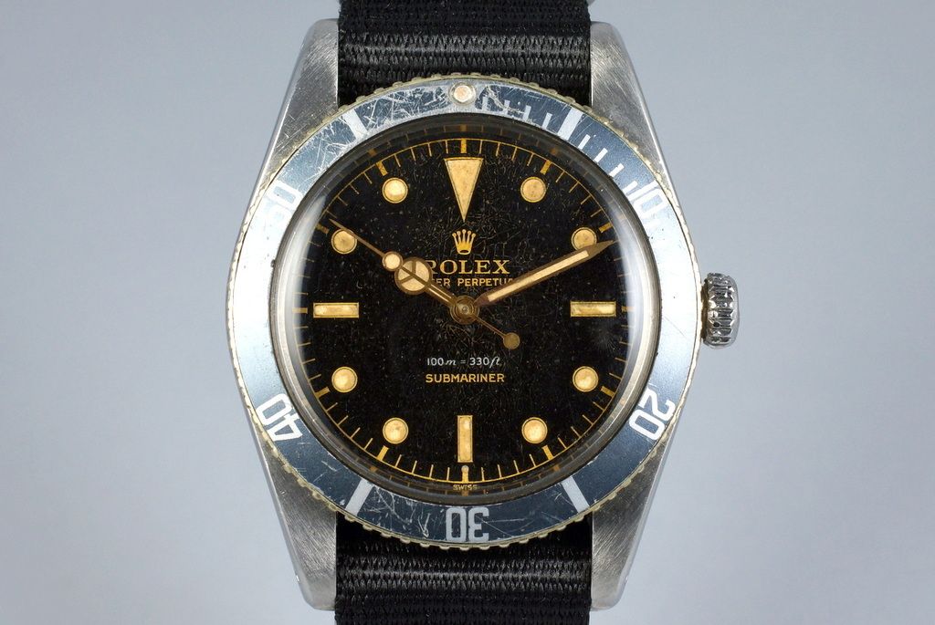FS: 1958 Rolex Submariner Ref: 5508 Exclamation Dial | WatchCharts ...