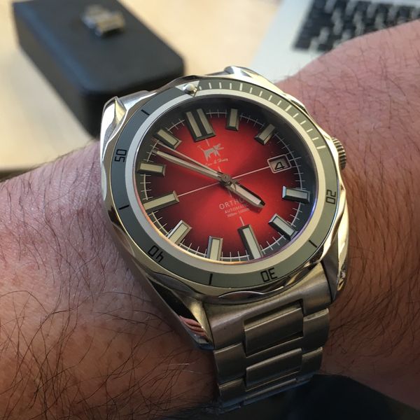 SOLD - Lew and Huey Orthos Red - UK / EU | WatchCharts Marketplace