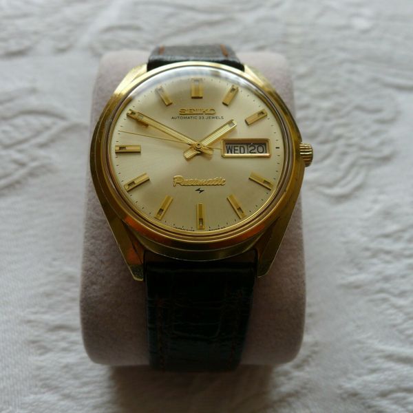 Rare Vintage Gents Seiko Presmatic 5106-9000 Automatic 33 Jewels Watch ...