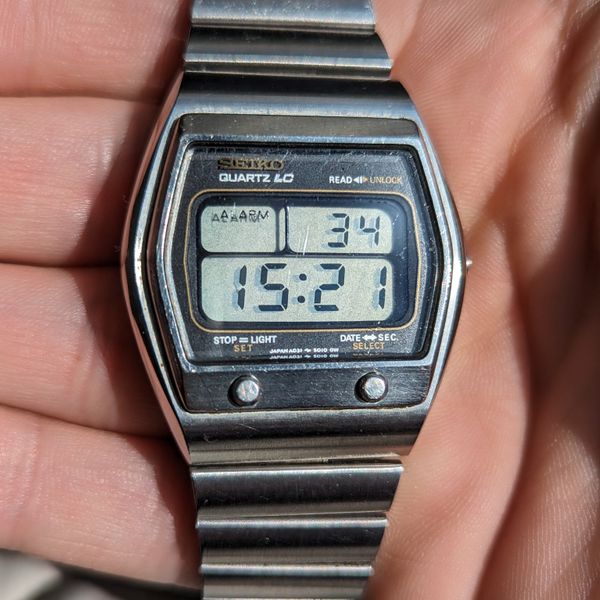 1977 Seiko First LCD Alarm | WatchCharts Marketplace