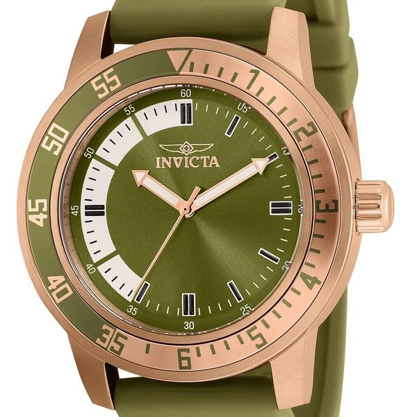 Invicta Specialty Men's Watch - 45mm, Dark Green New | WatchCharts ...