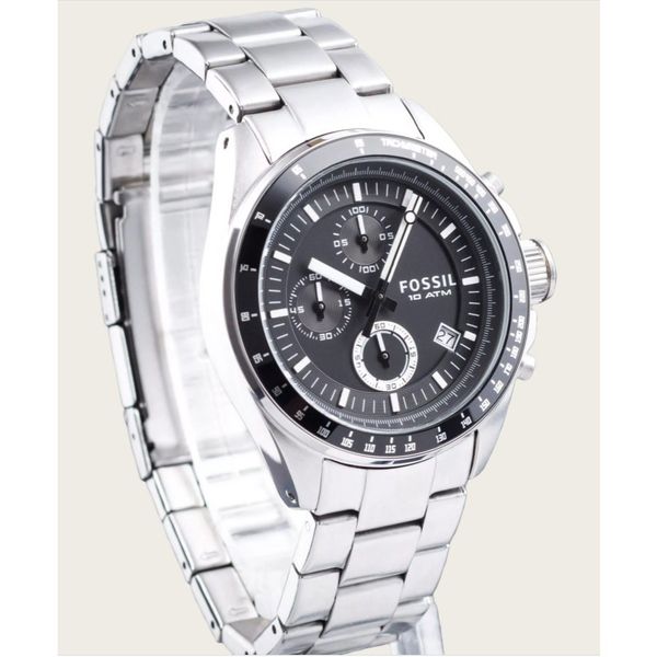Fossil CH2600IE Decker Chronograph Stainless Steel Watch | WatchCharts ...