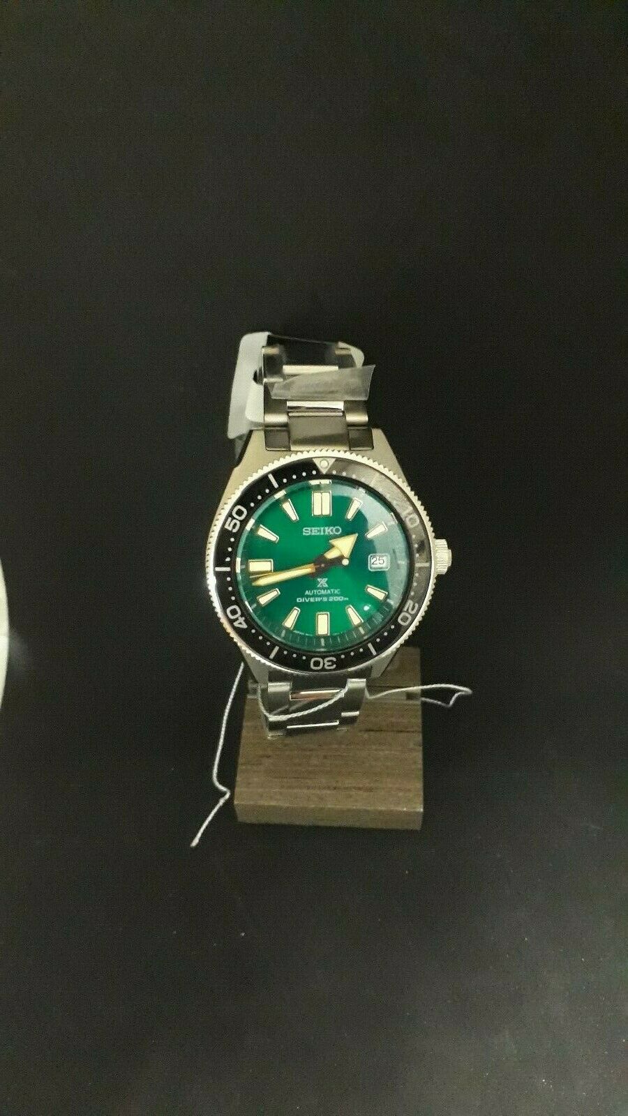 Seiko L.E. Prospex Automatic Dive Watch with Green Dial #SBDC059 ...