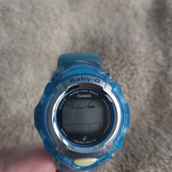 Casio watch vintage Baby G blue watch New | WatchCharts Marketplace