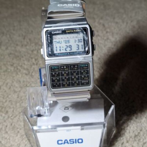 Casio DBC-610A-1AZ Databank Telememo 50 Vintage Digital Watch | WatchCharts Marketplace