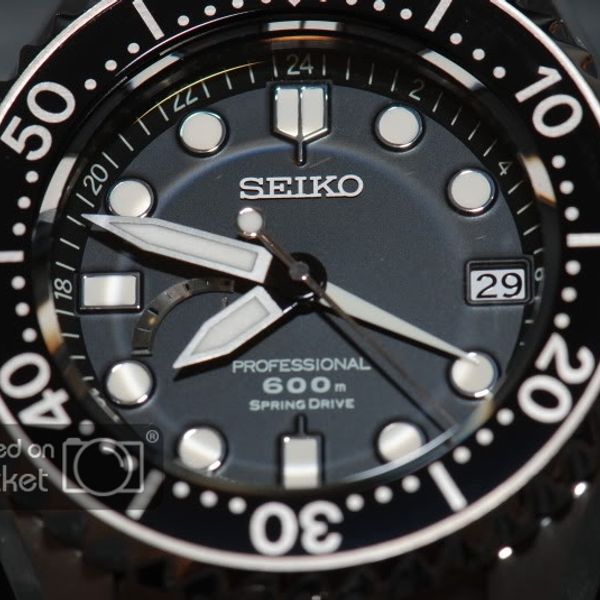 SOLD: Seiko SBDB001 Marine Master 600m Spring Drive | WatchCharts ...