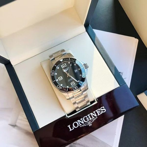 Longines HydroConquest Automatic Green Dial Men's Watch L37404966 ...