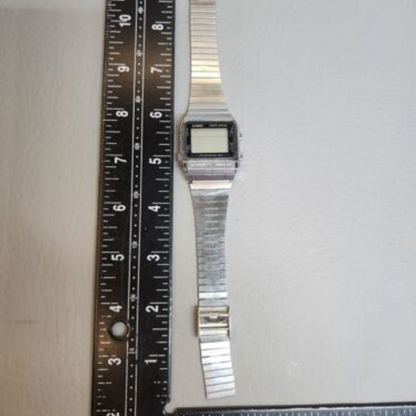 Untested - CASIO DATA BANK 262 DB-510 ALARM DIGITAL WATCH 1986 Telememo ...