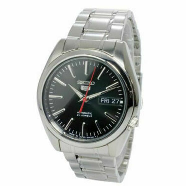 SEIKO 5 SNKL45 SNKL45J1 21 Jewels Automatic Japan Made 30m WR Box ...