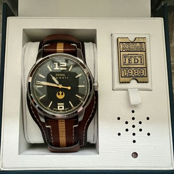 Fossil Star Wars Return of the Jedi Han Solo Watch MIB with Original ...