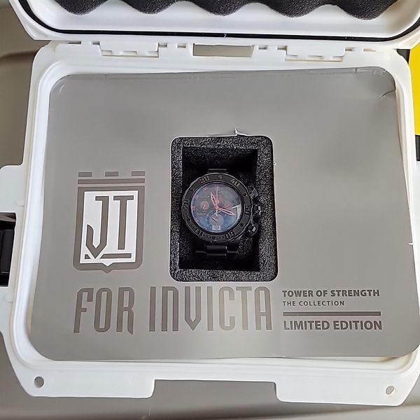 Invicta Jason Taylor Limited Edition Tower of Strength Watch with Box ...