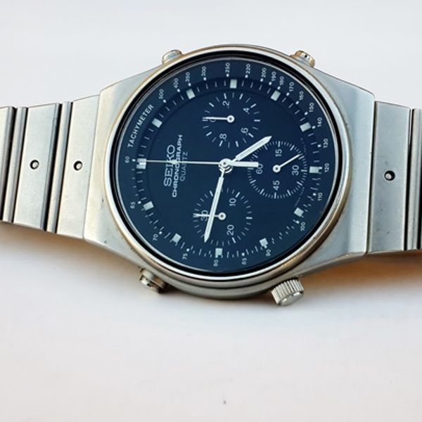 SOLD Seiko 7a28 701a speedmaster (quartz chronograph) | WatchCharts Marketplace