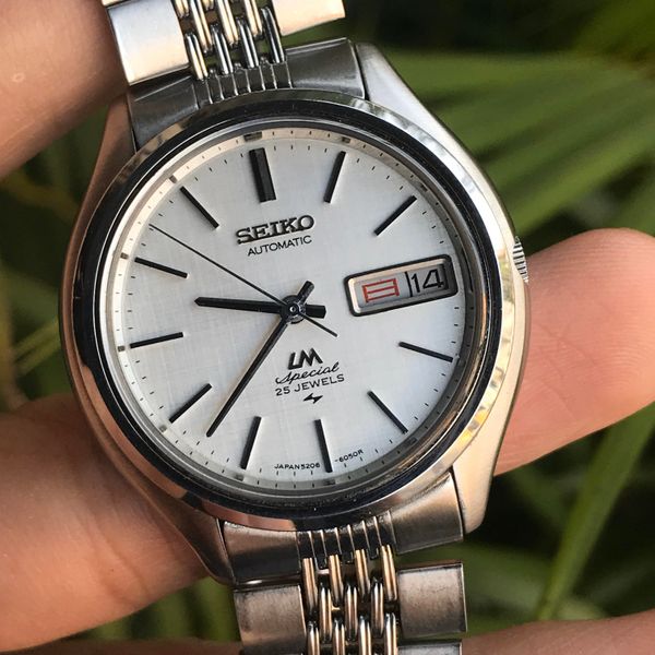 [WTS] Vintage Seiko LM Special Linen dial, movement 5206 Hi-beat ...