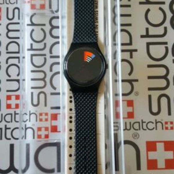 Swatch GB715 Color Window 1989 Standard Gents 34mm NOS box | WatchCharts