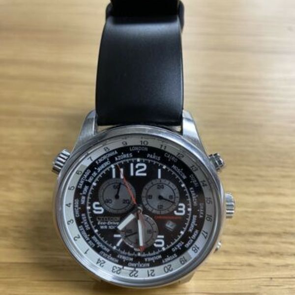 Gents Citizen Eco Drive H500-S055148 HST Military Chrono Watch - 100m ...