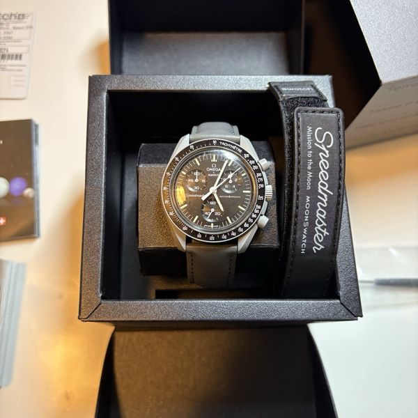 Omega Speedmaster Moonswatch Mission To The Moon Watch - With Box ...