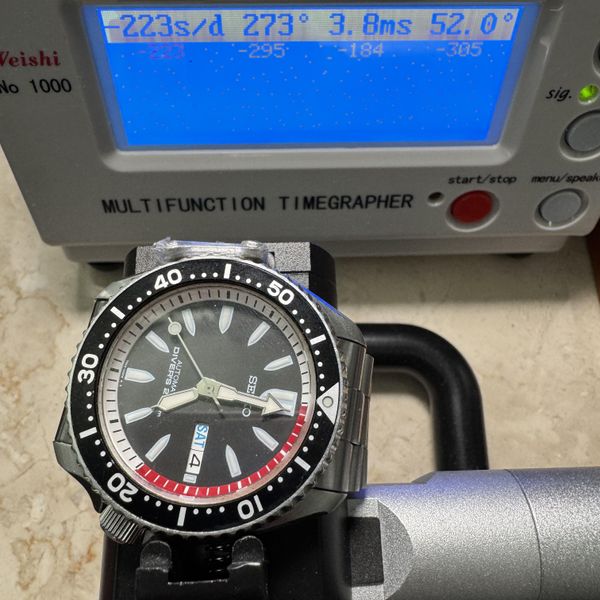 [WTS] Vintage 2005 Seiko SKXA53 7S26 Black Bullet Divers 200M Automatic ...