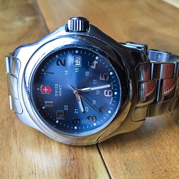 Rare Swiss Army Officer's Field Watch Blue Dial | WatchCharts Marketplace