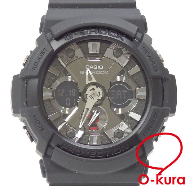 [Used] Casio Watch G-SHOCK Men's Quartz Resin GA-201-1AJF Battery ...