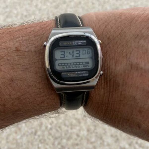 NICE OLD NEW STOCK VINTAGE CITIZEN DIGITAL WATCH | WatchCharts Marketplace