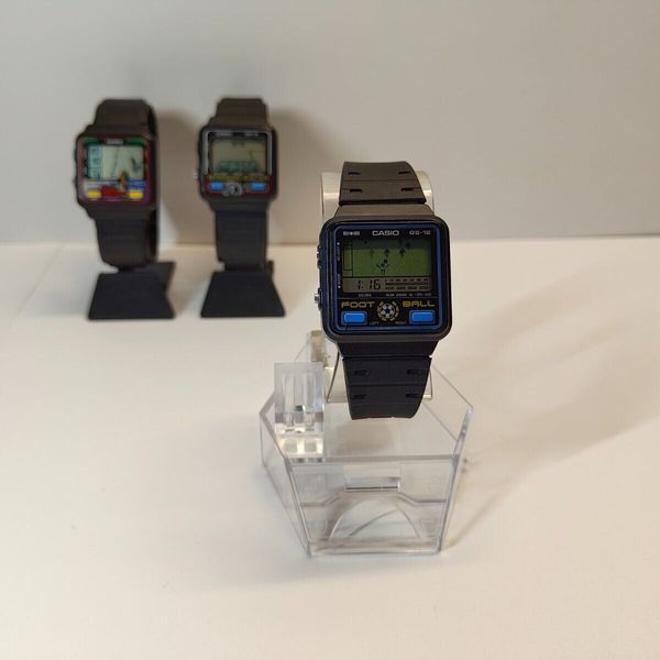 Casio Vintage Game Watch GS-12 Foot Ball | WatchCharts Marketplace
