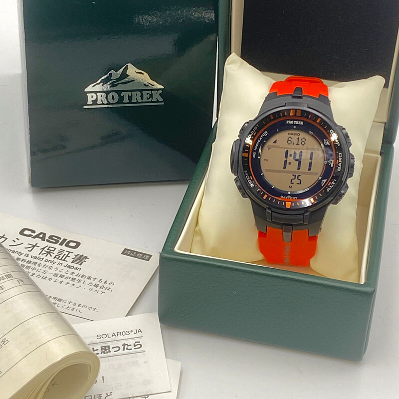 Casio Pro Trek PRW3000 offers 2 Wrist