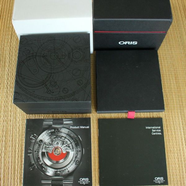 SET OROLOGIO ORIS DAY DATE 7525 RARO QUADRANTE GRANDE NUMERO BEIGE ...