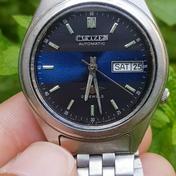 Vintage Citizen Automatic 21 Jewels Nice Dial from Japan day date | WatchCharts Marketplace