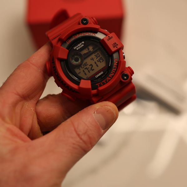 [WTS] LNIB G-Shock Frogman - Red 30th Anniversary LE | WatchCharts ...