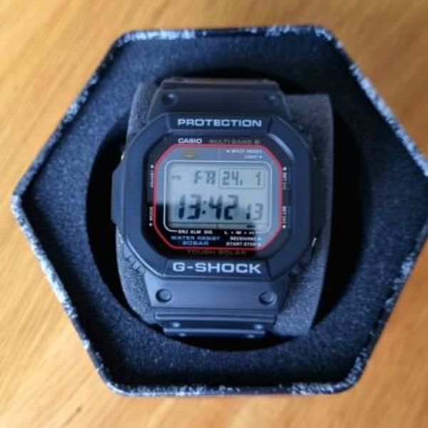 Casio GW-M5610-1ER G Shock Digital Tough Solar - Black | WatchCharts ...