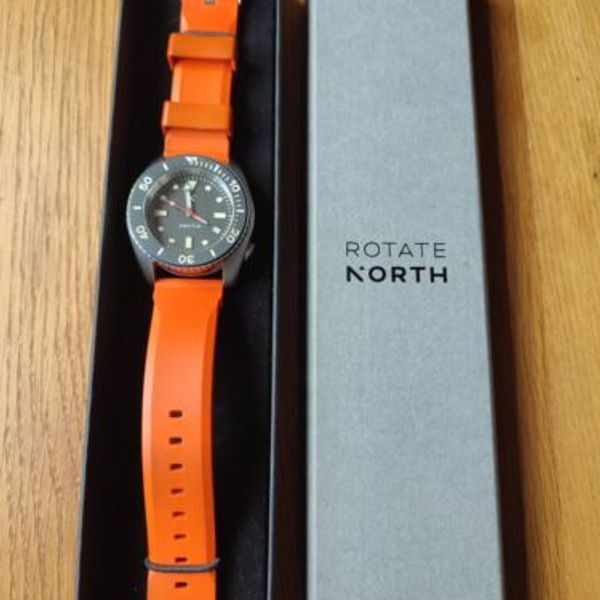 Rotate North Artic 43mm Automatic Men's Dive Watch Seiko NH35a Calibre ...