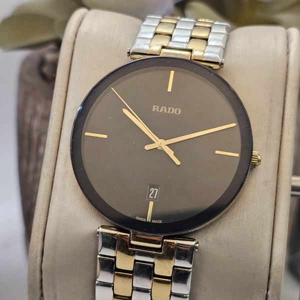 Vintage Rado Florence Men's Watch 38mm Gold and Stainless Steel ...