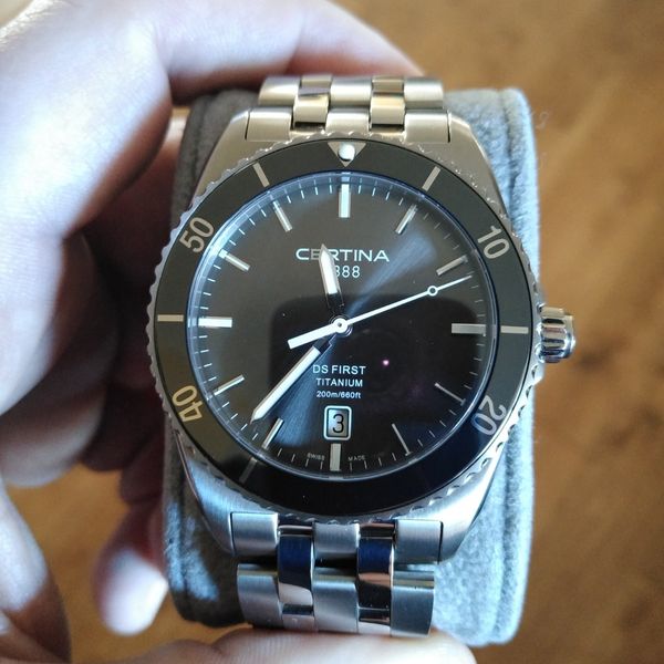 FS: Certina DS First Titanium Diver | WatchCharts Marketplace