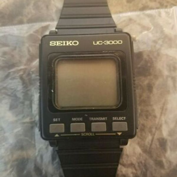 Vintage Seiko UC-3000 Digital Computer Watch Japan Read | WatchCharts ...