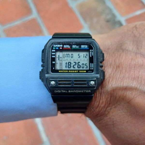 Casio Digital Barometer Japan BM-100 | WatchCharts Marketplace