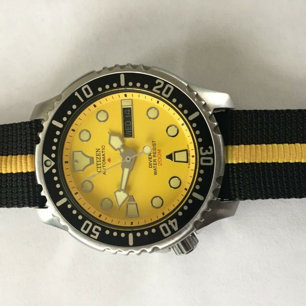 CITIZEN Promaster "Lefty" Diver- Rare Yellow dial | WatchCharts Marketplace