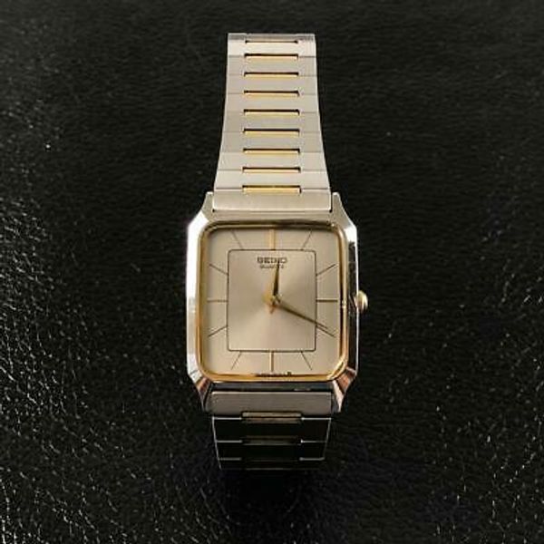 Seiko 6530-5510 square face quartz watch great condition | WatchCharts