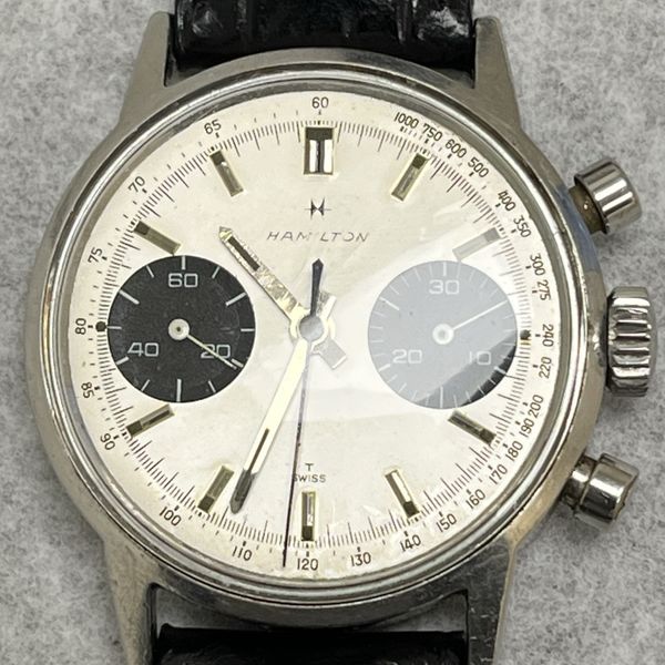 Vintage Hamilton Panda Dial Chronograph Menâ s Watch | WatchCharts ...