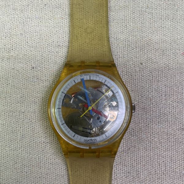 Vintage 1985 Swatch Jelly Fish - GK 100 | WatchCharts Marketplace